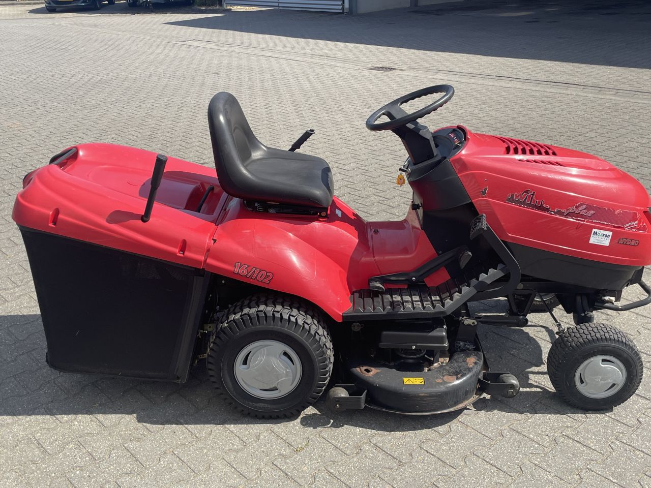 Castelgarden Twincut Plus 16/102 zitmaaier Aufsitzmähern - Mooren ...