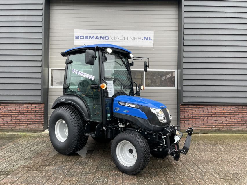 Solis 26 HST minitractor NIEUW met cabine / fronthef LEASE €290 ...