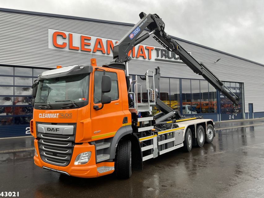 DAF FAQ CF 430 HMF 28 Tonmeter laadkraan, year of construction 2023 ...