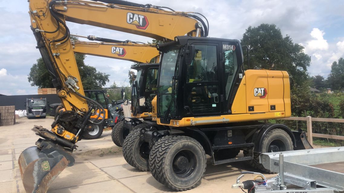 Caterpillar M314 Next Gen, hours 1150 h Wheel Excavator - Machinematch ...