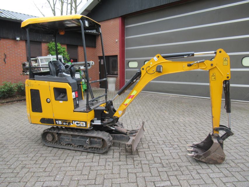 JCB 15-C1 MINIGRAVER 780 UUR NETJES, bouwjaar 2018 Minigraver - J ...