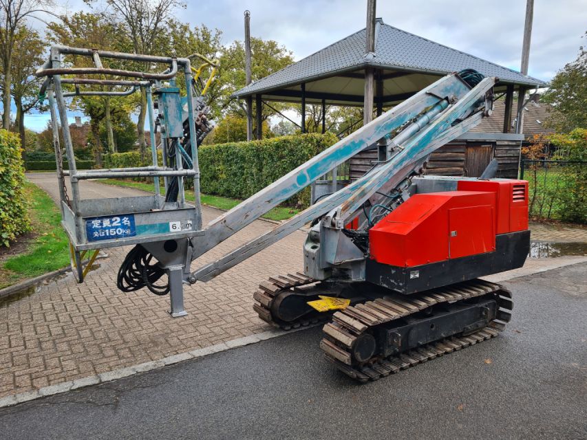 Nagano NB 8 CN rupshoogwerker Yanmar diesel Hoogwerker - De Vries Techniek