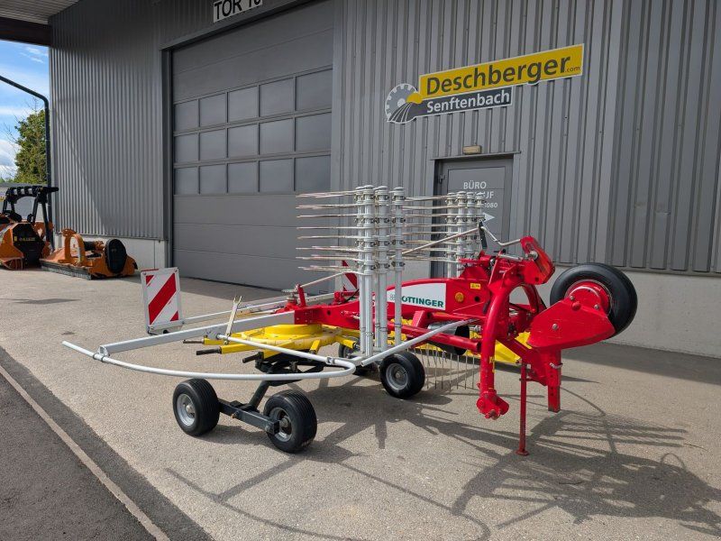 Pöttinger TOP 422, year of construction 2016 Rotary hay rakes ...